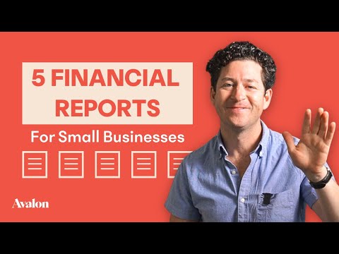 5 Financial Reports for Small Businesses
