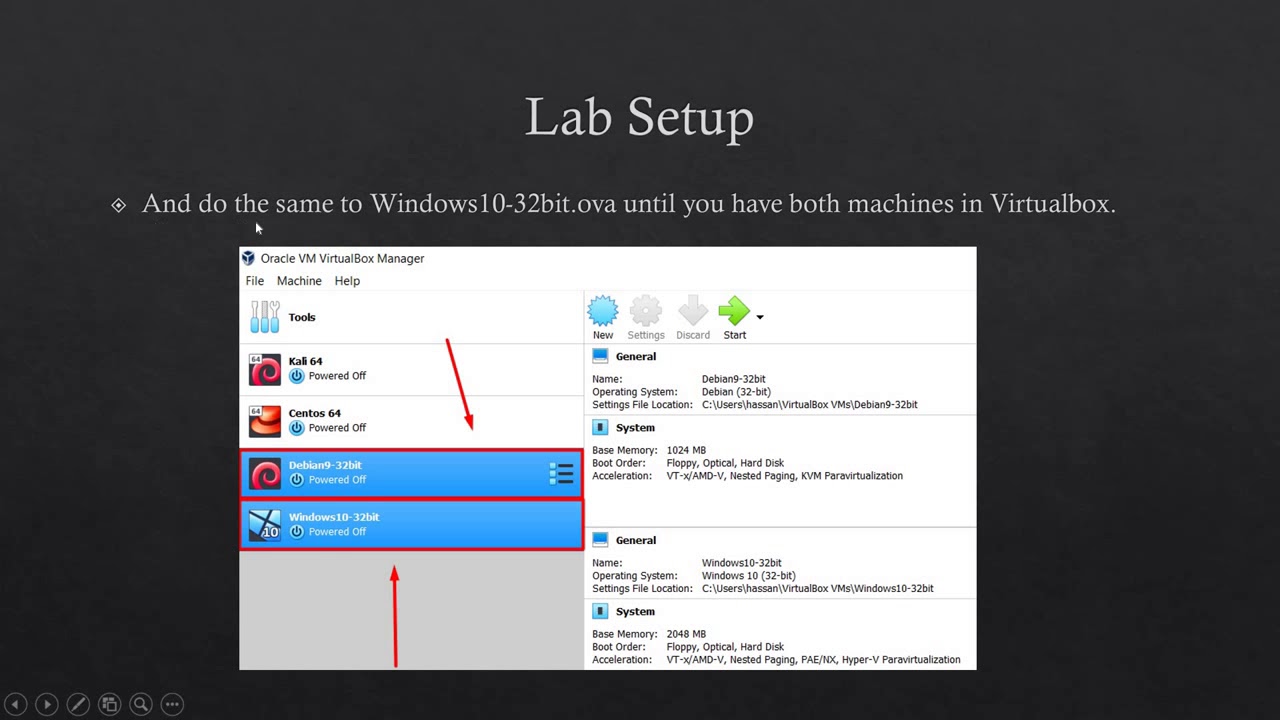 1- Lab Setup