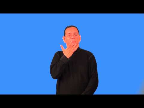 American Sign Language ASL Video Dictionary - tasty