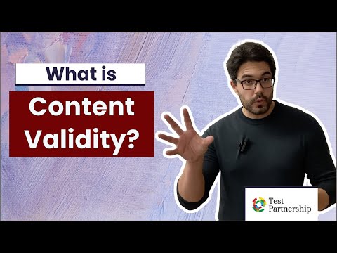 What is Content Validity?
