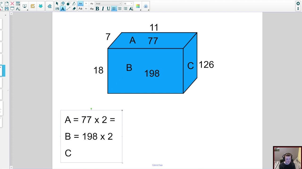 Functional Skills Level 2 - Surface Area