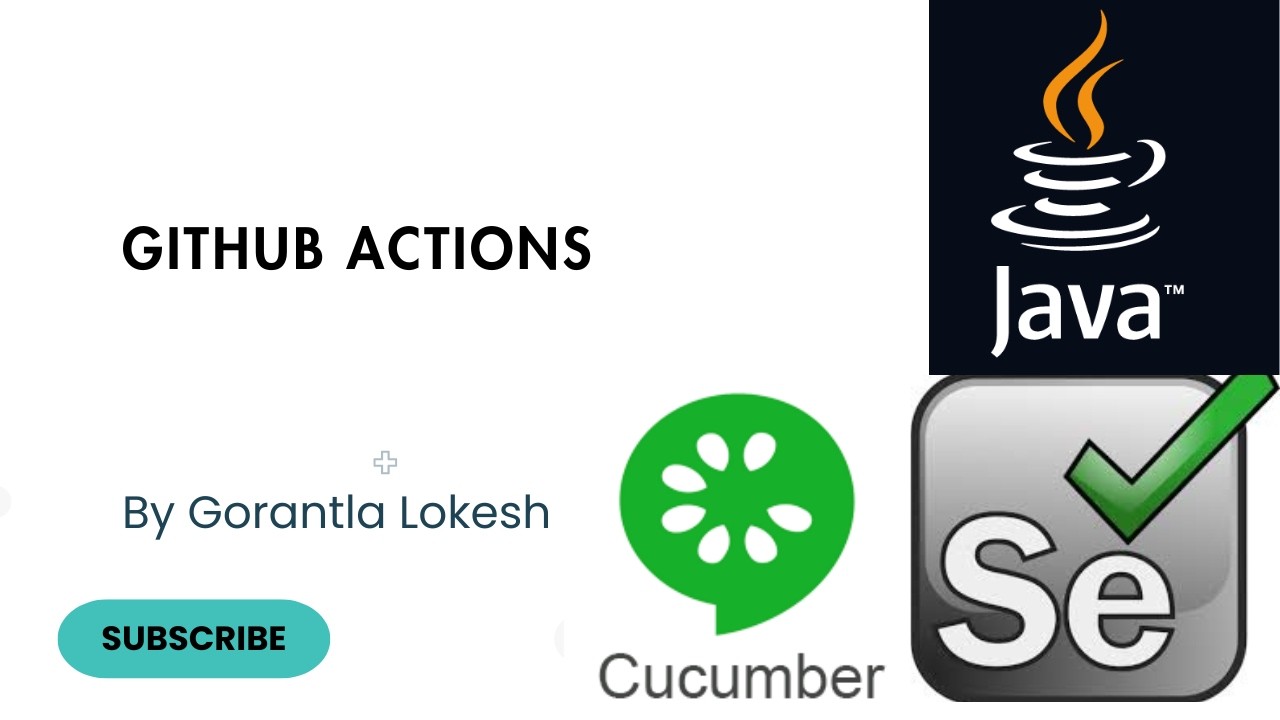 Selenium Java Tutorial 44: GitHub Actions in Java Selenium Cucumber TestNG #github