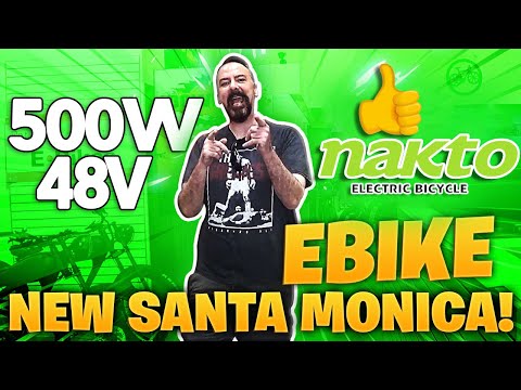 Looking at the New 500w, 48v Santa Monica eBike from Nakto! | GreenMotion E-Bikes