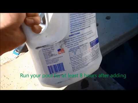 3L Natural Chemistry Phos Free Pool Cleaner Perfect Concentrate Maintenance NEW