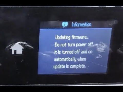 How To: Update Firmware On Epson XP-440 Printer