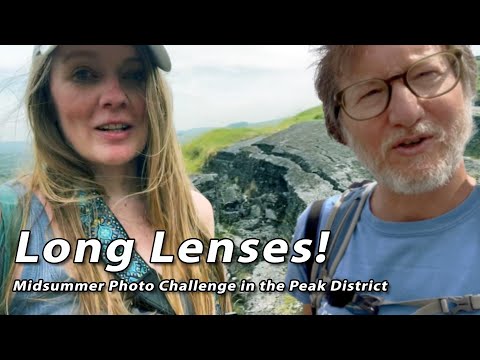 Husband vs. Wife Midsummer Photo Challenge with Film SLRs in the Peak District