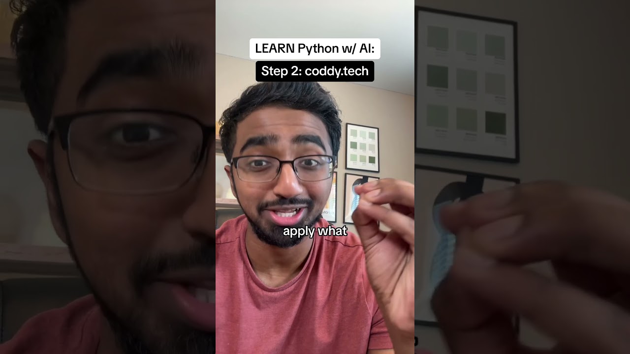 Learn Python FAST with AI (step by step beginner)