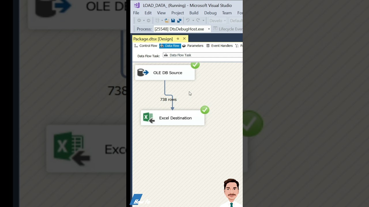 How to Enable Data Viewer in SSIS Control Forms #SSIS