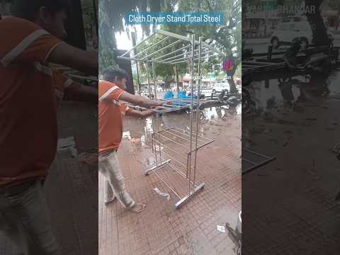 3 Layer Cloth Dryer Stand total made from steel || Cloth dryer for monsoon premium quality