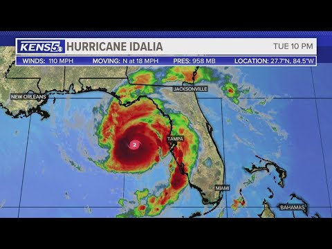 Hurricane Idalia could be a Category 4 hurricane before landfall in Florida