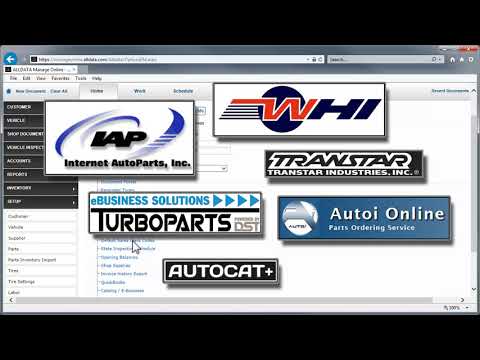 Manage Online Setup: Suppliers and Electronic Parts Ordering