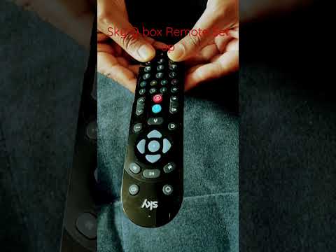 How to connect the remote control with Sky Q Box #shorts #viral #youtube