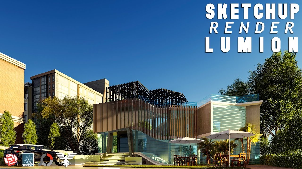 Lumion 6 Rendering Tutorial #43 -Modern Building