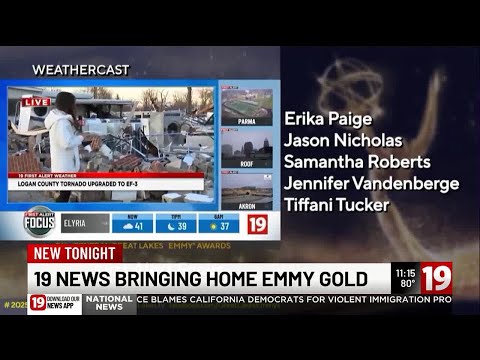 19 News wins multiple Great Lakes Emmy Awards