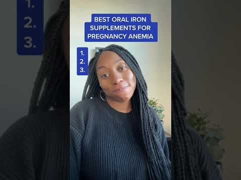 The BEST oral iron supplement for pregnancy anemia