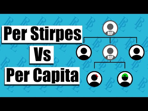 Per Capita vs Per Stirpes & Right of Representation | Bethel Law