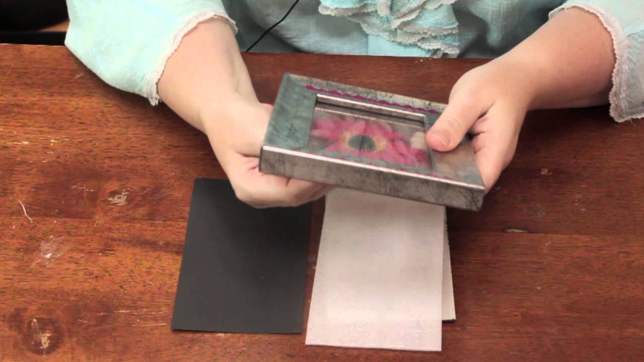 How to Use Silk Flowers in Picture Frames : Jewelry & Other Cool Crafts