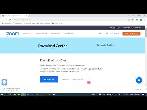 How To Download Zoom on PC / Laptop || How to install Zoom on Windows 10/11/7/8
