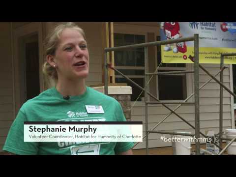 On Location in North Carolina: Building a Home with M&M'S® and Habitat for Humanity