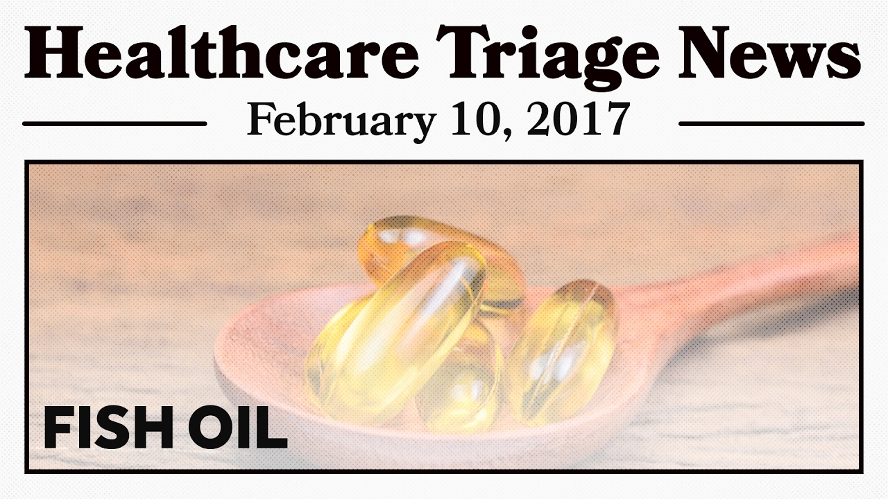 A Study on Fish Oil Supplements!
