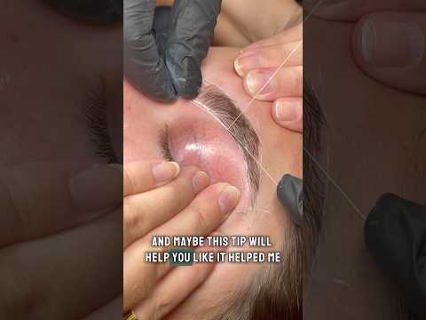 Brow threading tips! #browthreading #threading #browartist #browtips