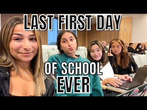 LAST FIRST DAY OF COLLEGE - Nursing School | Sukaina Attar