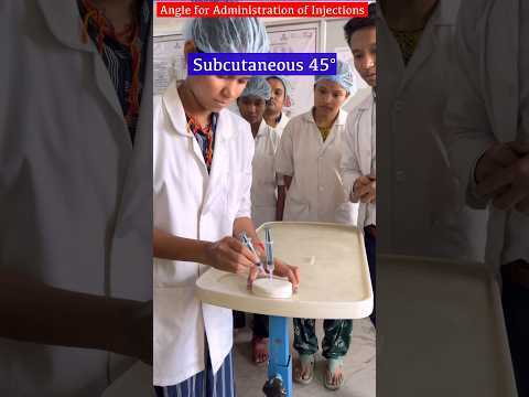 Angle for administration of injection | Injection angle’s | Health Sector #injection #iminjection#iv