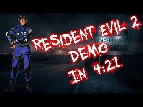 (PS1) Resident Evil 2 - Demo Speedrun In 4:21
