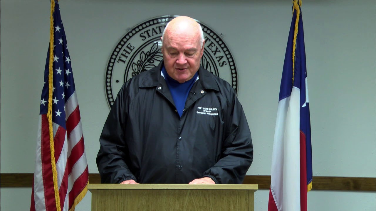 Fort Bend County Judge Hebert Shares District Updates on Evacuations
