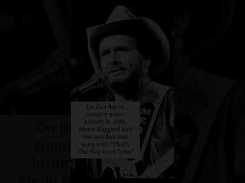 On this day in country music history in 1984 Merle Haggard was number one #countrymusic #80smusic