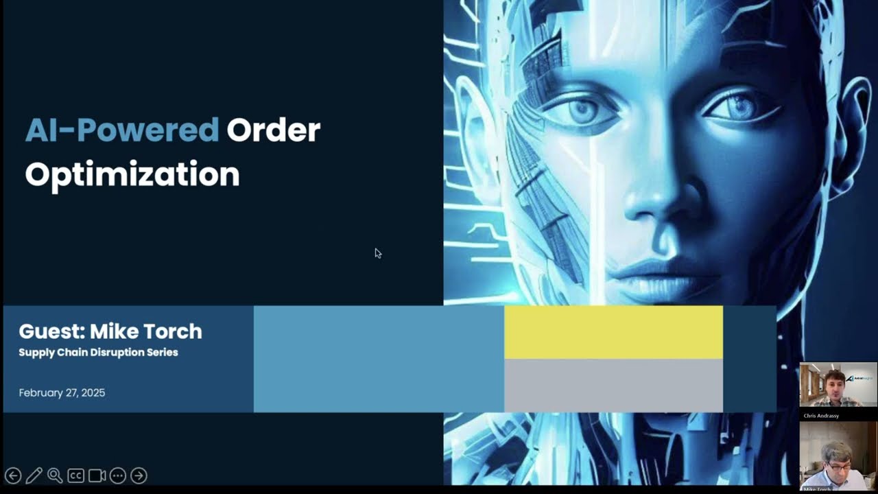 Optimizing Manufacturing Orders with AI