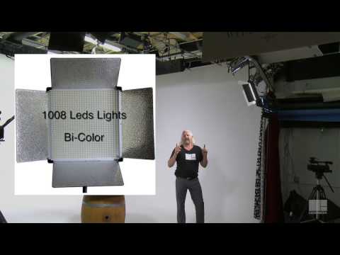 Film & Photography Studio Rental - 1008 led lights at OddBox Studios