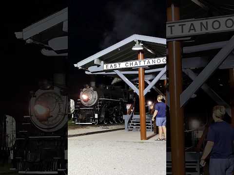 Steam trains at night! #steamtrains #oldtrains #train #4k #railroad #tvrm
