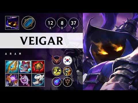Veigar ARAM - KR Grandmaster Patch 25.12