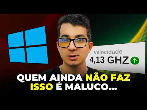 🔥Como Aumentar a VELOCIDADE do Processador ao MÁXIMO! [PC ou Notebook] 200% Mais Rápido