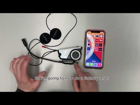 Sena 60S Tutorial - Manual Phone Pairing, Factory Reset & Fault Reset
