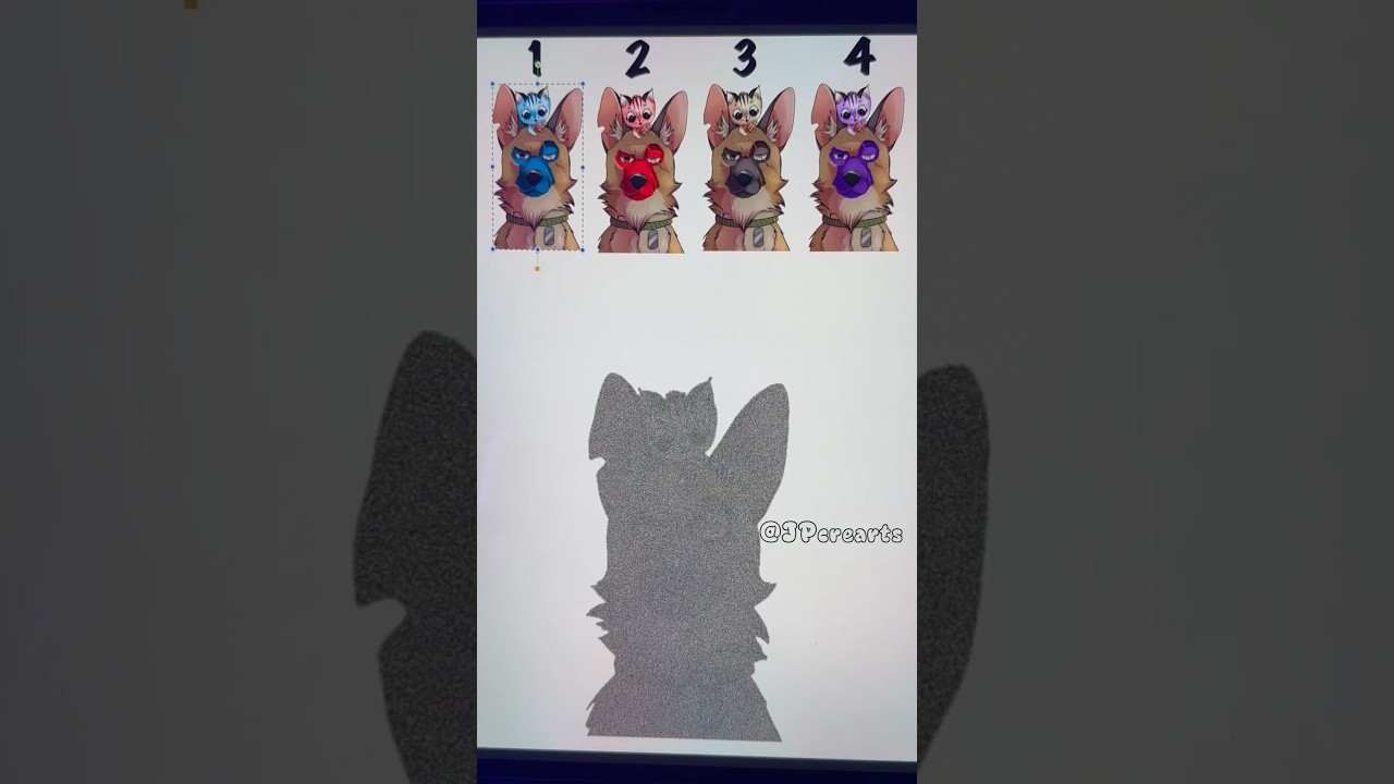 Which one is Correct? Pixie and Brutus - 2  #art #pixiebrutus