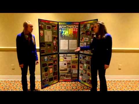 FCCLA STAR Events Demonstration Chapter Showcase Display Senior (Lake Park Audubon)