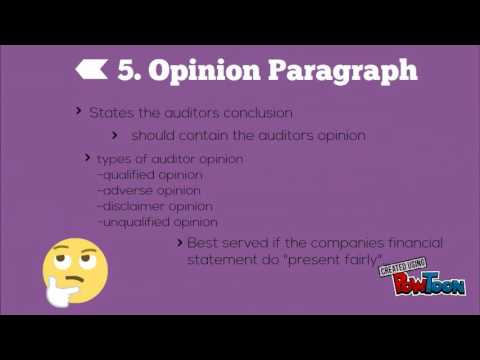 unqualified audit report