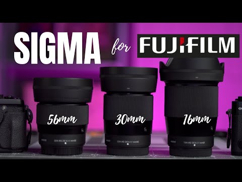 Wow. Sigma lenses for Fujifilm! Any questions?