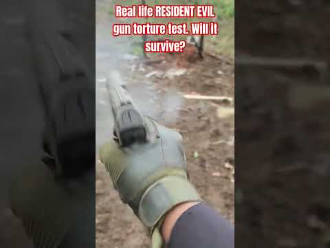 Real life RESIDENT EVIL VP70 gun torture test. Will it survive this horror??