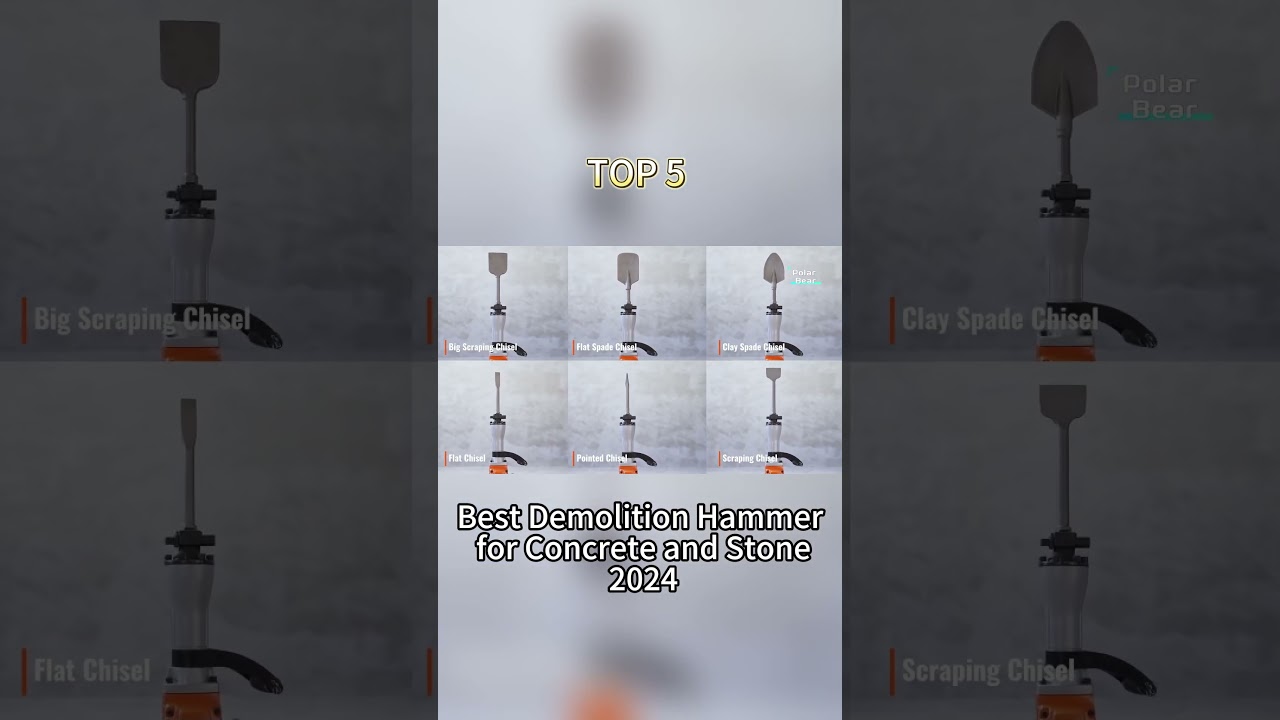 TOP 5 Best Demolition Hammer for Concrete and Stone 2024