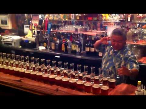 Ultimate Sake Bomb! Mobo sushi in Santa Cruz sake bomb extravaganza