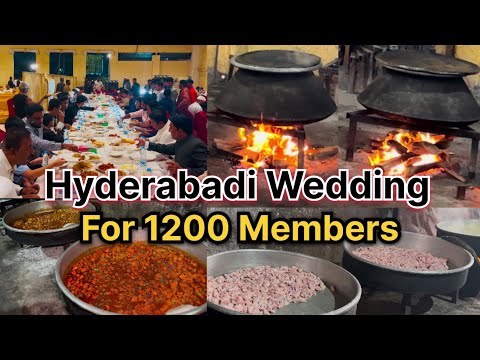 Hyderabad ki Dawat ka Khaana | Preparation for 1200 Members | New menu Items