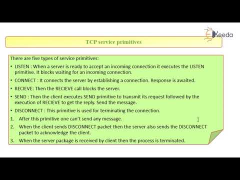 TCP Service Primitive