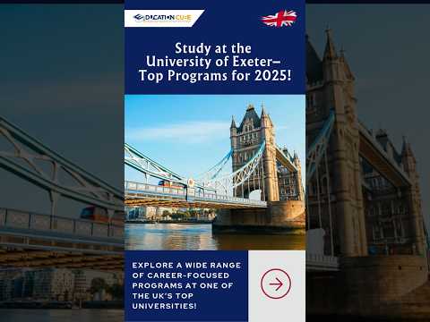 Study at the University of Exeter – Top Programs for 2025