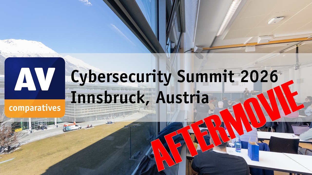 AV-Comparatives Cybersecurity Summit 2026 Recap