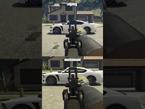 GTA 5 Legacy (2013) vs GTA 5 Enchanced (2025)