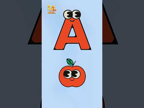 📚A for Apple 🍎 | Fun ABC Learning Song for Kids #abcd #kidseducation #funlearning #abcforkids