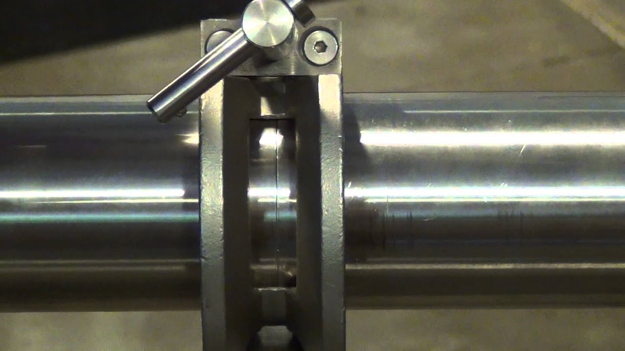 sanitary tacking clamp